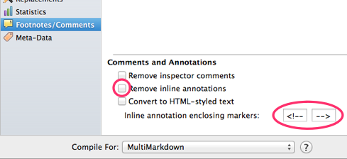Adding/removing a prefix and suffix to a piece of text - Scrivener for macOS - Literature ...